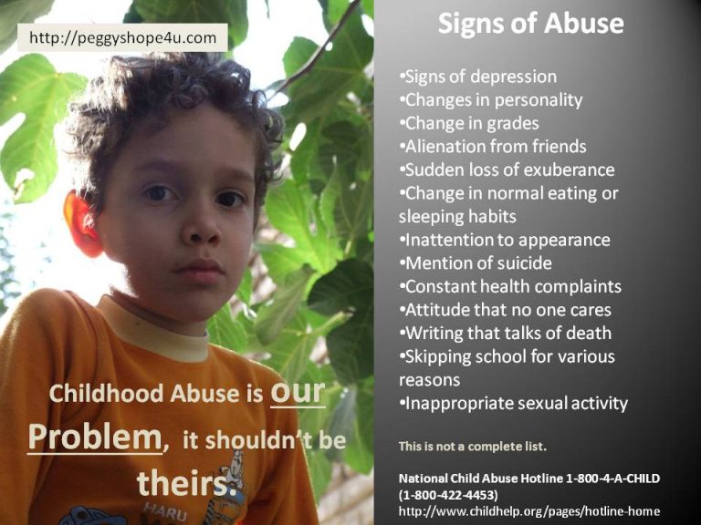 Long-term Effects of Child Abuse | Peggy's Hope 4U