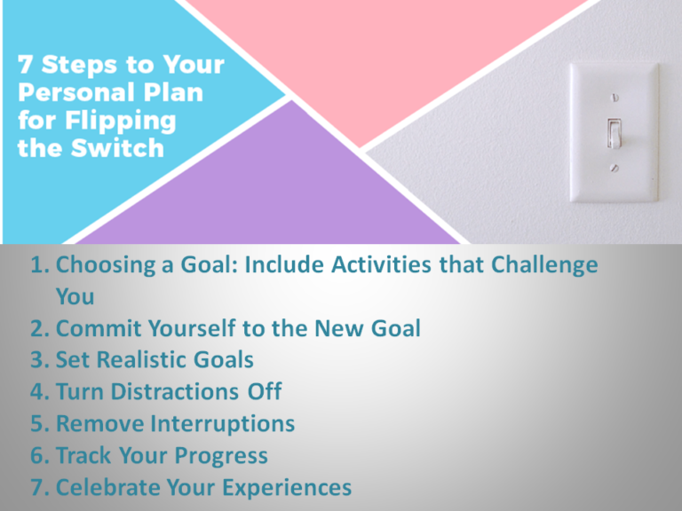 7 Steps to Achieve Your Personal Goals | Peggy's Hope 4U