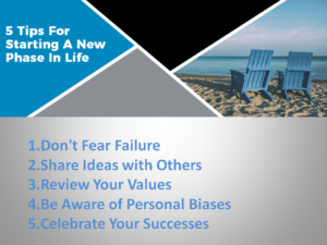 5 Tips: Start a New Phase in Life the Right Way | Peggy's Hope 4U